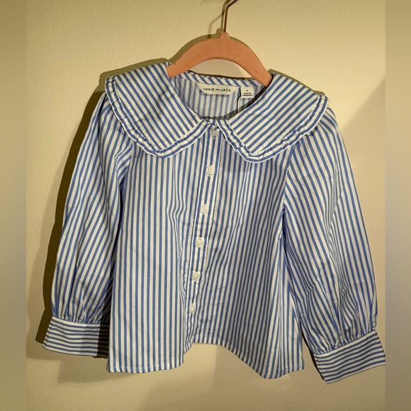 Janie and Jack | Shirts & Tops | Janie And Jack Blue And White Striped ...